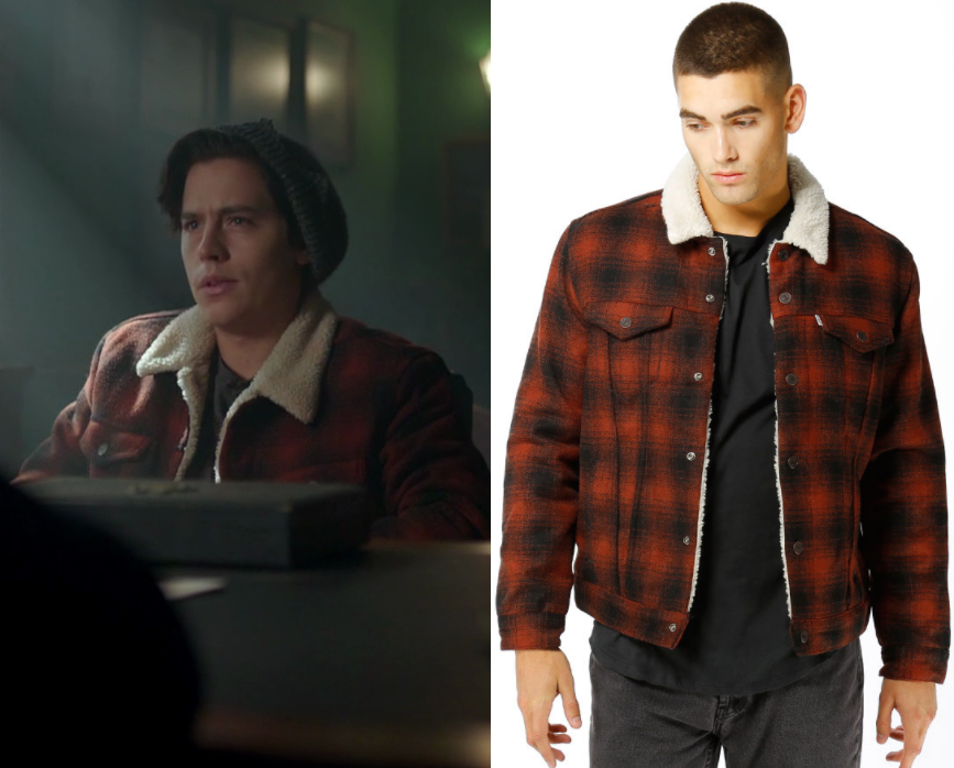 Riverdale Season 2 Episode 12 Jugheads Orange Plaid Jacket Shop Your Tv