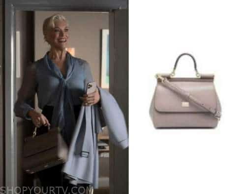 Ted Lasso Season 3 Episode 10 Rebeccas Grey Flap Bag Shop Your Tv